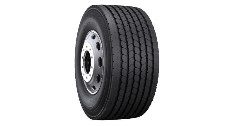 Bridgestone develops new wide base radial tire for urban fleets