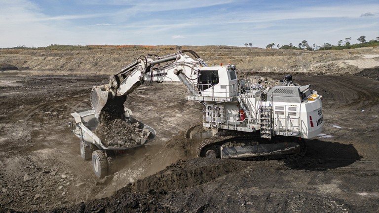 Liebherr's latest mining excavator