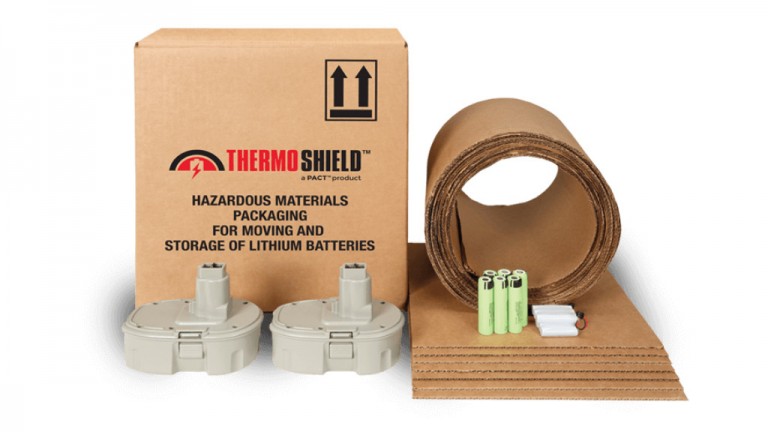 PACT's lithium-ion fire suppressant packaging passes tests