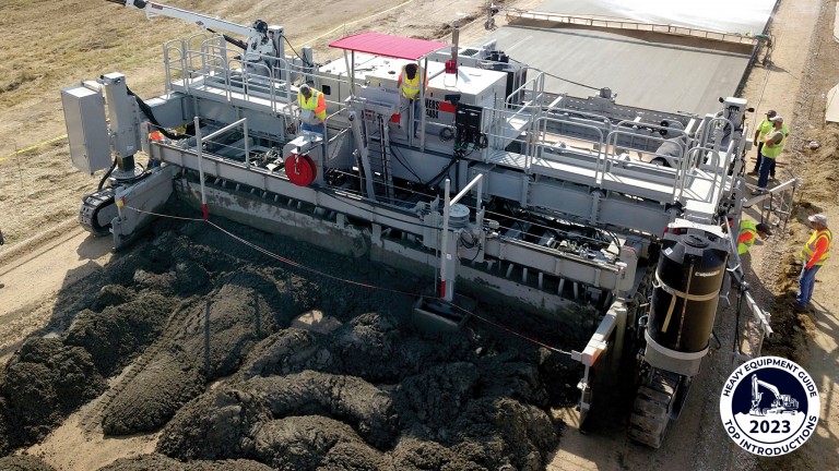 2023 Top Introductions: Power Curbers’ SF-3404 slipform paver