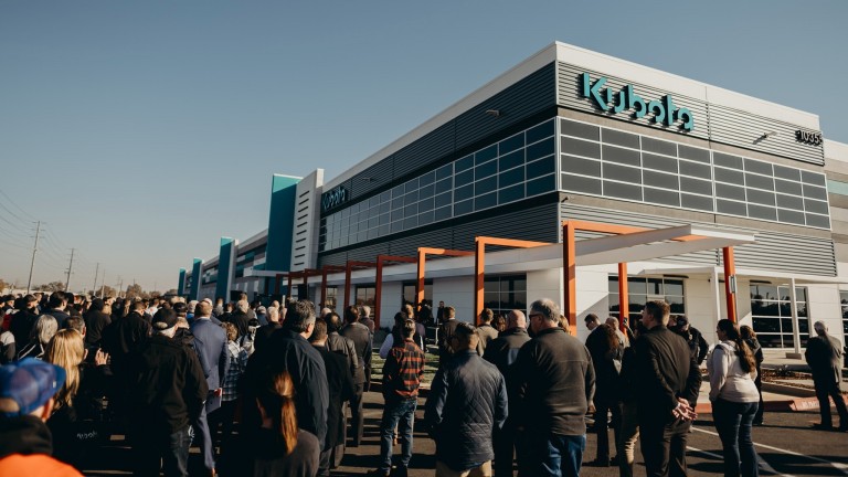 Kubota Tractor opens new 45-acre distribution centre in California