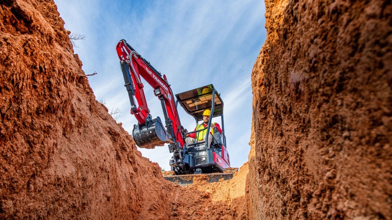 Yanmar marks 30 years of zero-tail-swing ViO excavators