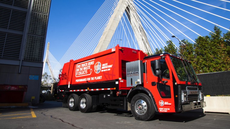 WIN Waste uses collected waste to power two Mack electric trucks