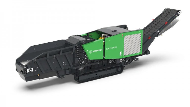 Viably's new horizontal grinder for North American organics recycling