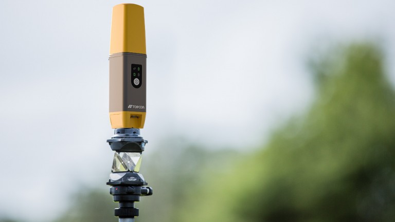 Topcon compact, lightweight GNSS receiver designed for centimetre-level ...