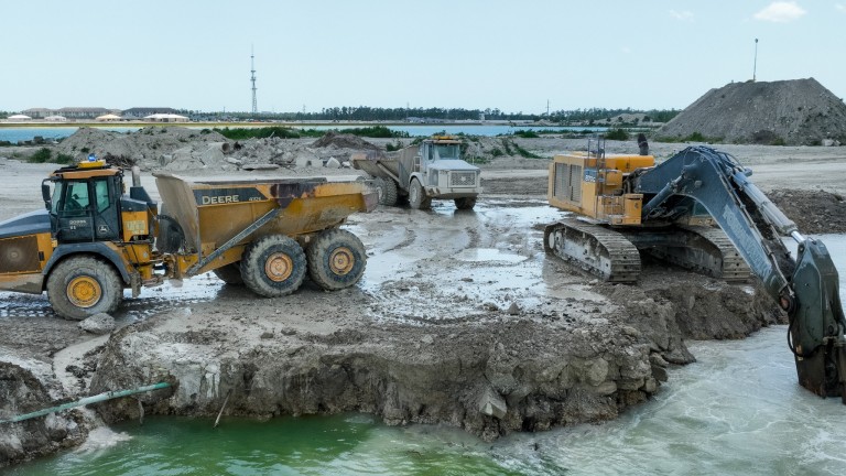 Watch Teleo autonomous equipment clear land for a luxury community