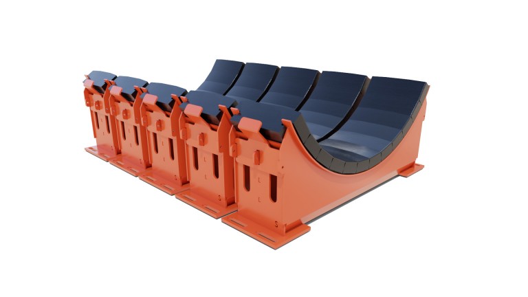 Superior Industries’ redesigned impact cradle features larger pad ...