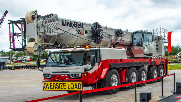 Link-Belt Cranes launches new all terrain crane