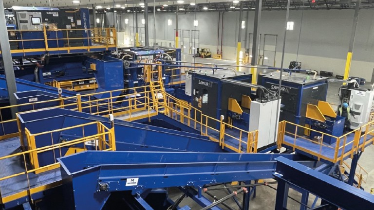 Machinex delivers automated sorting system for PureCycle
