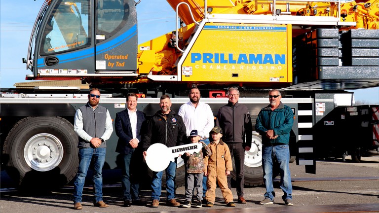 Prillaman’s Crane & Rigging buys Liebherr mobile crane
