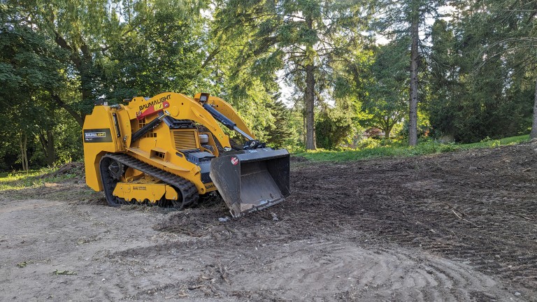 Remote control for compact loaders