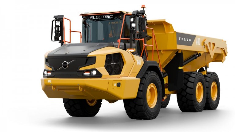 Volvo CE launches first electric articulated haulers