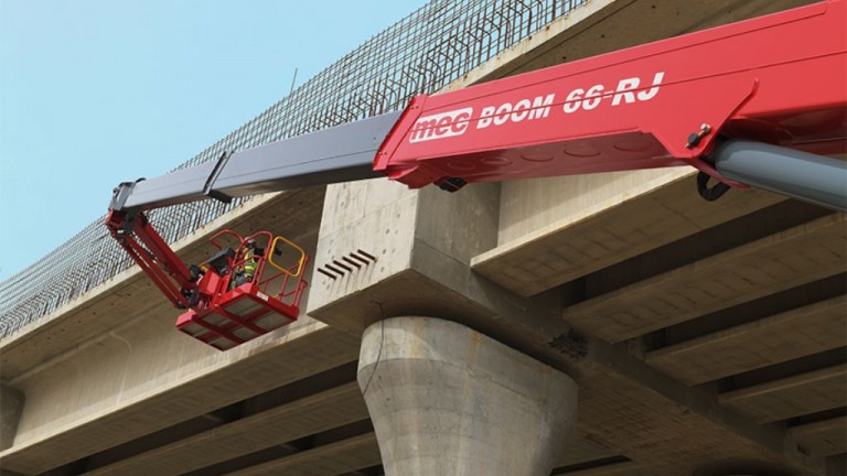 MEC releases the 66-RJ diesel telescopic boom lift