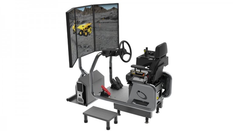 Take a look inside Cat’s new mining simulator training package