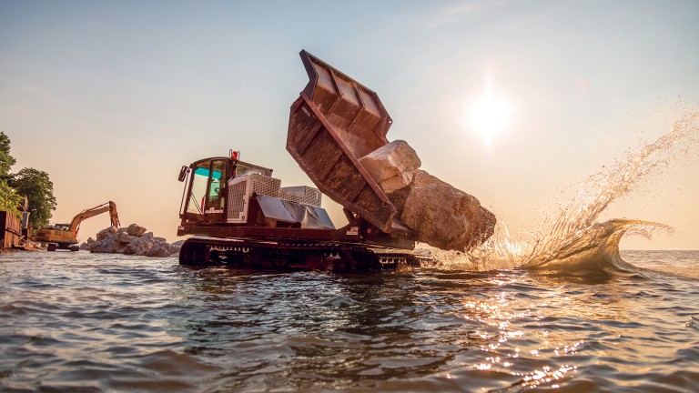 The advantages of rotating crawler carriers