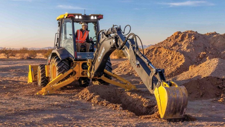 John Deere updates backhoe loaders