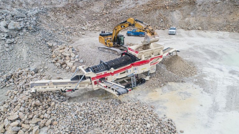 MDS redefines rip rap processing in North America