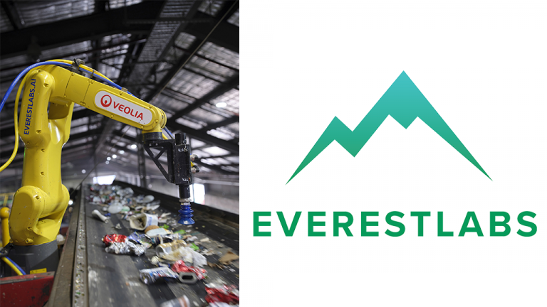 Veolia works with EverestLabs’ AI-powered recycling robots