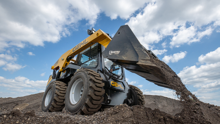 GEHL’s larger and power powerful skid steers and CTLs