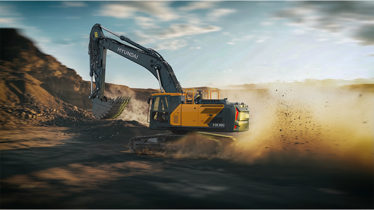 Hyundai’s next-gen excavators at CONEXPO-CON/AGG
