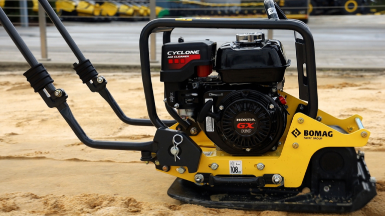 New BOMAG vibratory plate compactors