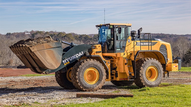 HD Hyundai wheel loader specs