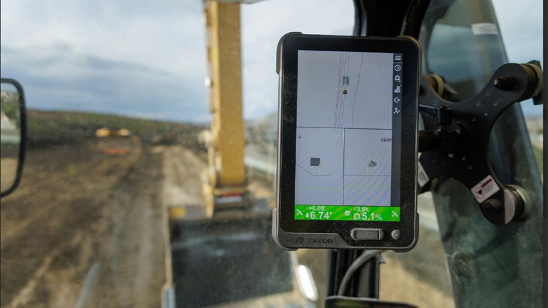 Topcon debuts new 3D machine control