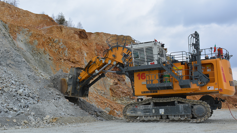 Liebherr's 300-Tonne Electric Excavator
