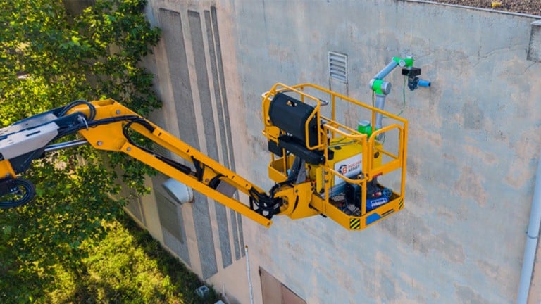 Haulotte integrates robotic construction arm on lifts